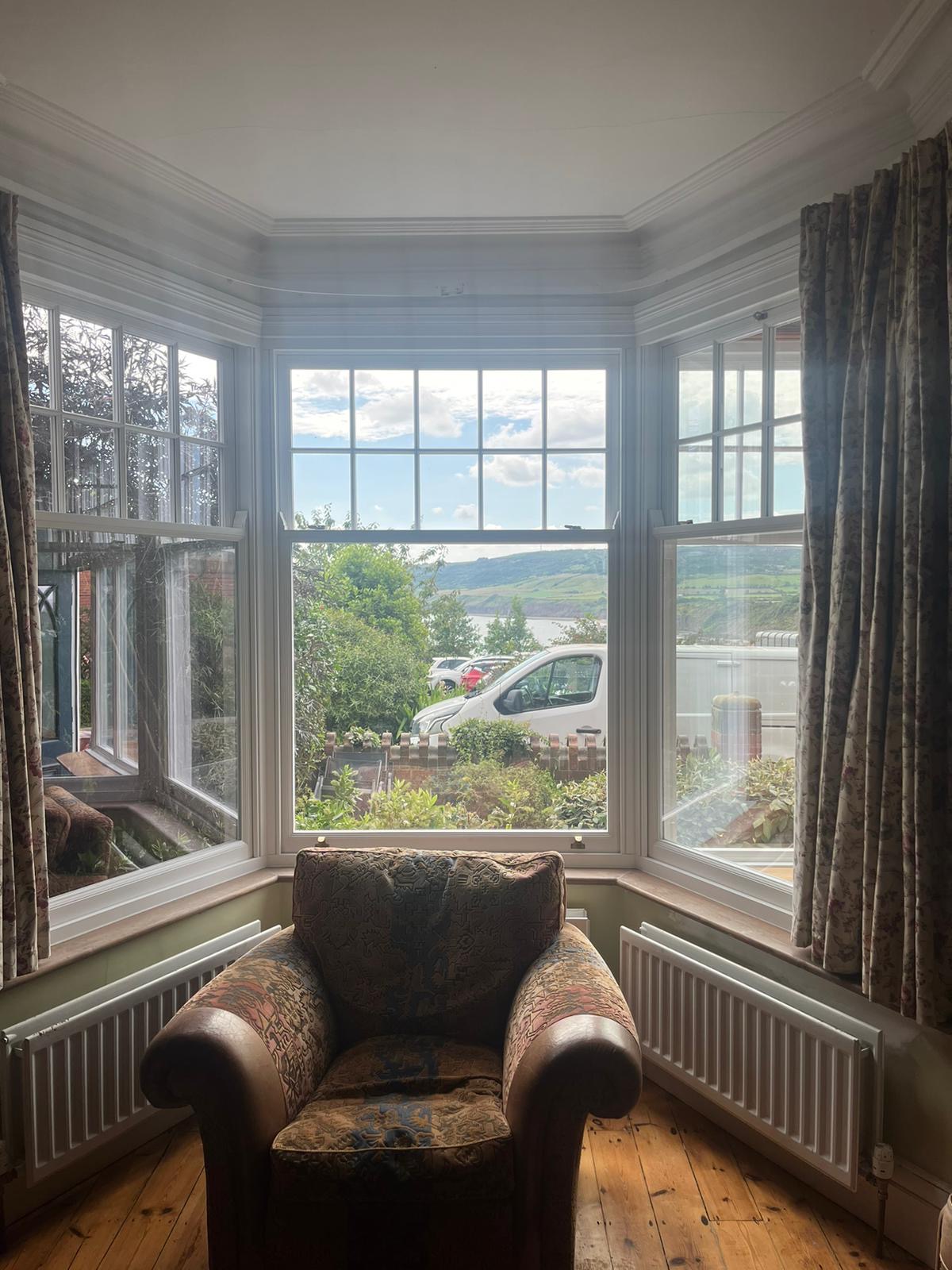 Bay window & Gothic door screen for Romaville, Robin Hood's Bay ...